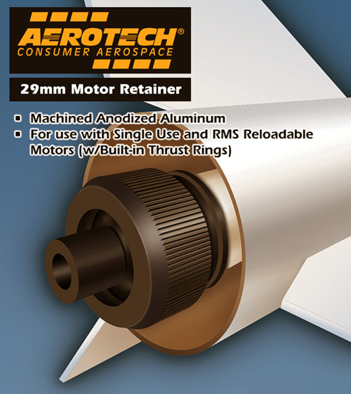 Aerotech 29 mm Aluminum Retainer [19002]. Aerotech HobbyLine : Canadian ...